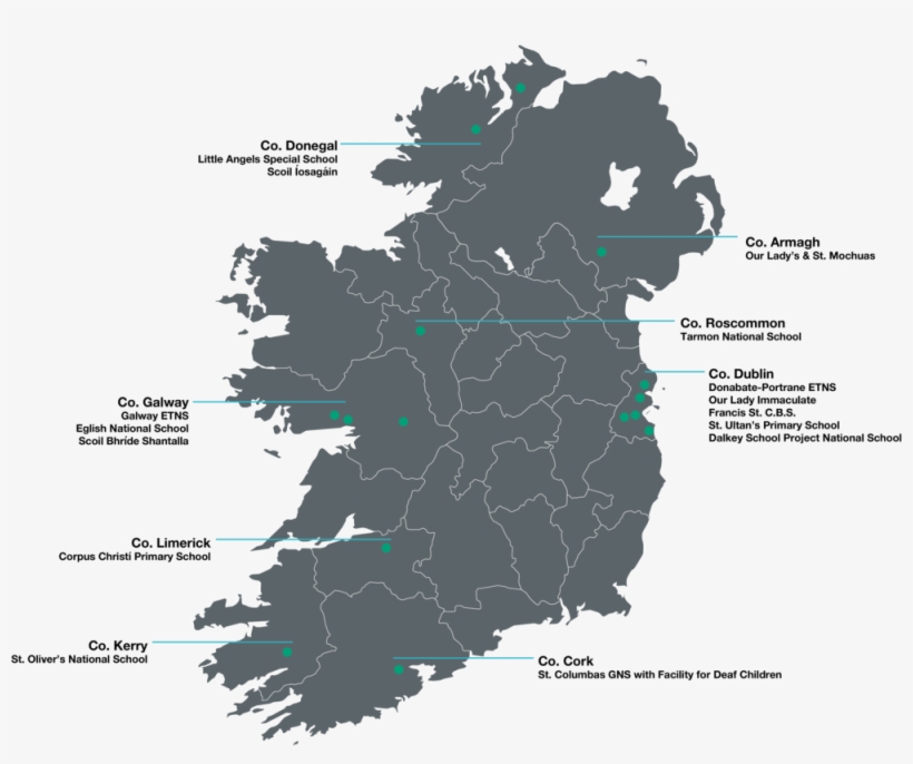 Cms Map Ireland - Free Transparent PNG Download - PNGkey