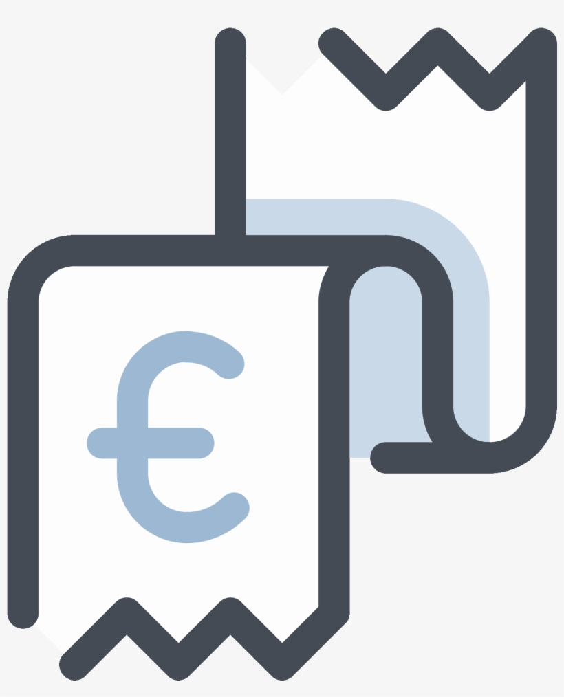 Receipt Euro Icon - Free Transparent PNG Download - PNGkey