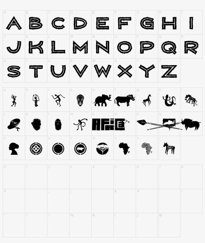 Font Characters - Free Transparent PNG Download - PNGkey