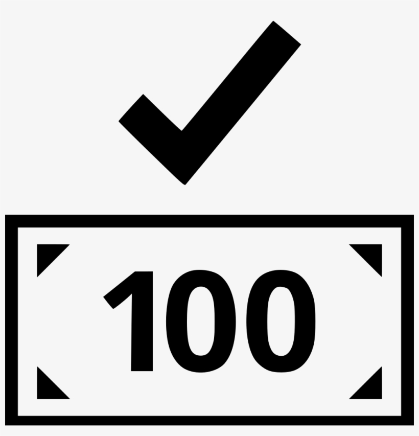 One Hundred Dollar Bill Check Mark Ok Good Comments - Money - Free ...