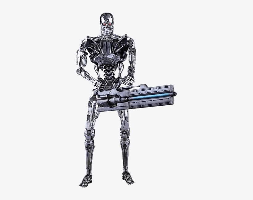 Terminator Png Transparent - Hot Toys Terminator Endoskeleton Figure ...