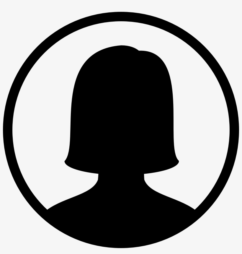 Female User Icon Vector