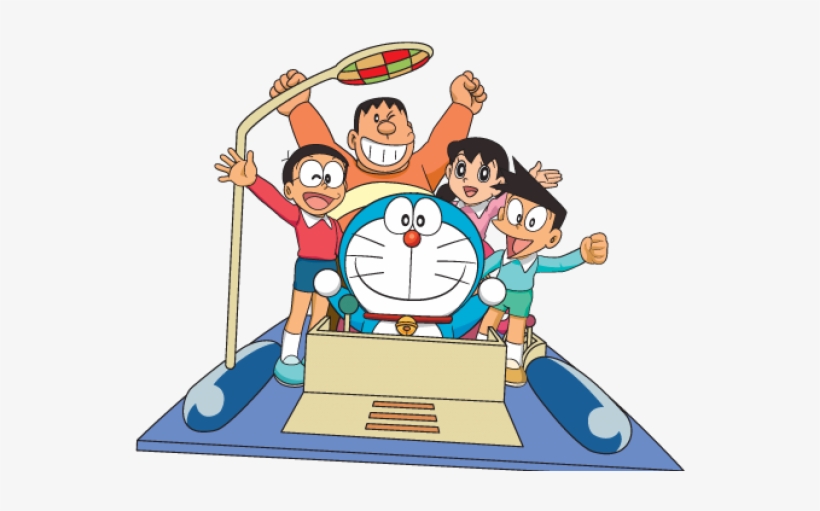 Doraemon Clipart Doraemon Friend - Doraemon Gadgets Time Machine - Free ...