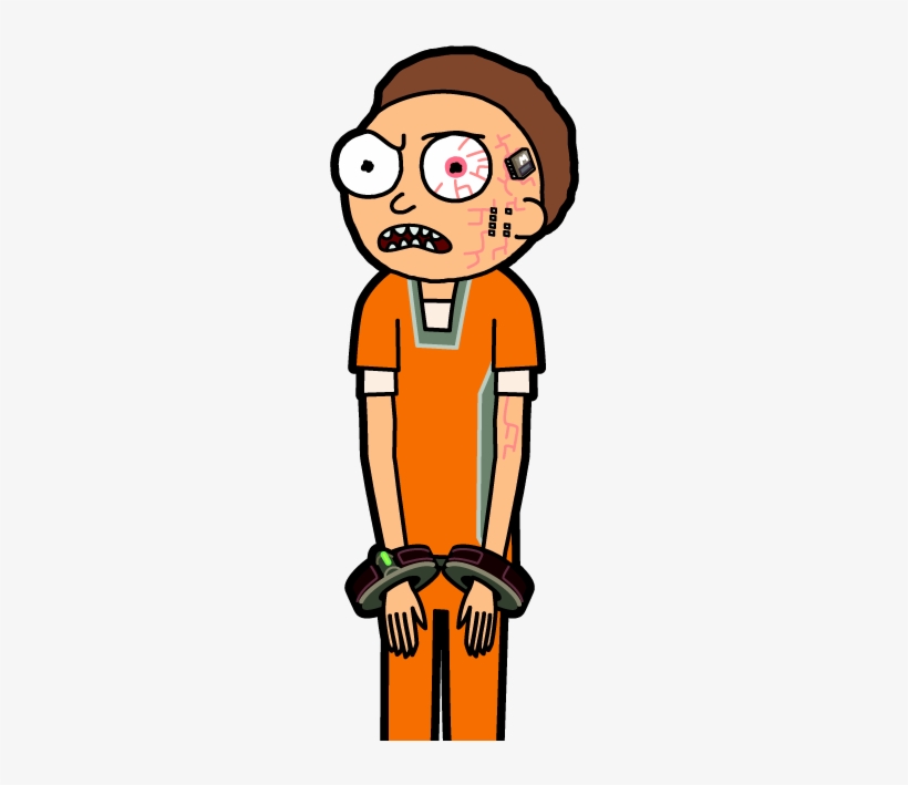 Prisoner Morty - Pocket Mortys Felon Morty - Free Transparent PNG ...