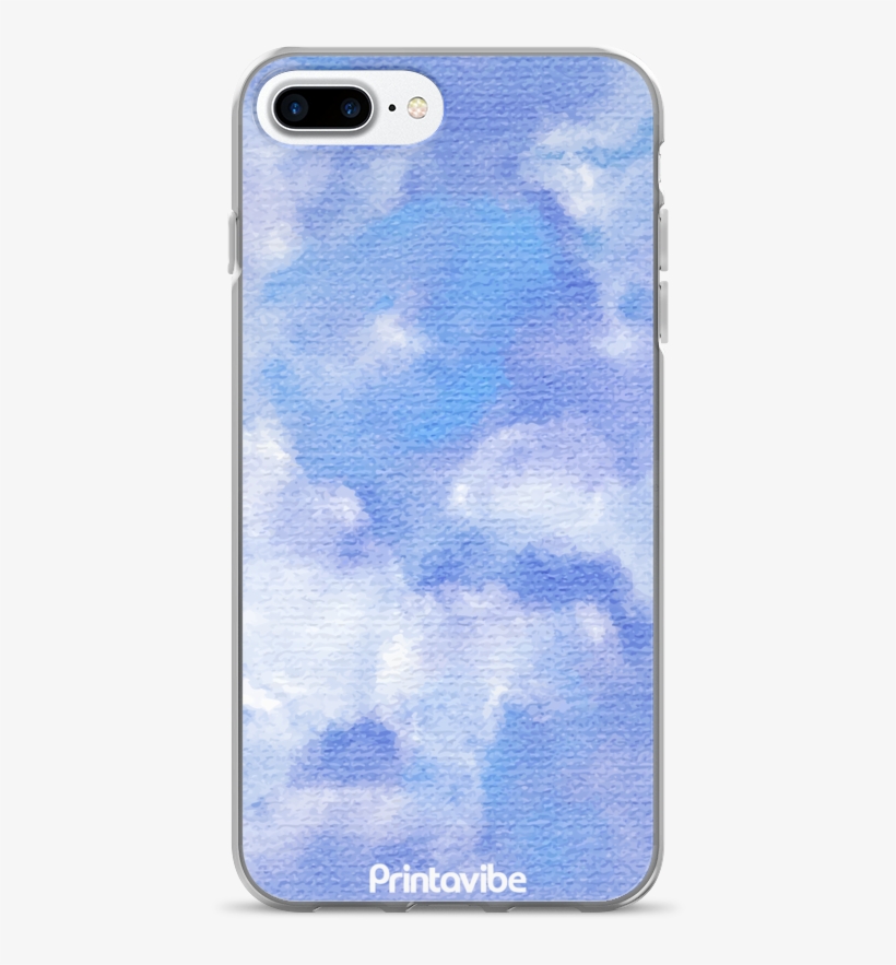 Blue Watercolour Iphone Case - Mobile Phone Case - Free Transparent PNG ...