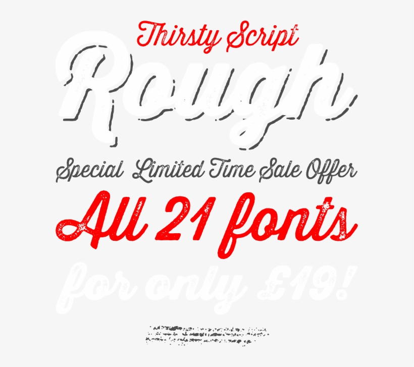 Thirsty Rough Is The Warm And Weathered Version Of - Free Transparent PNG Download - PNGkey