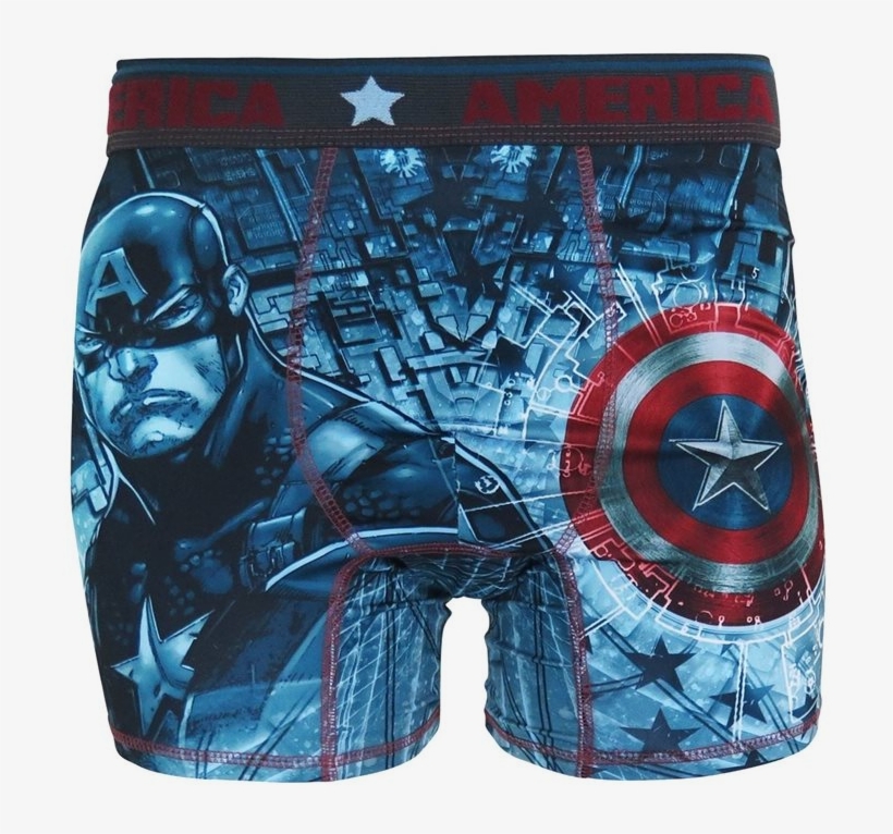 Captain America Boxers - Free Transparent PNG Download - PNGkey