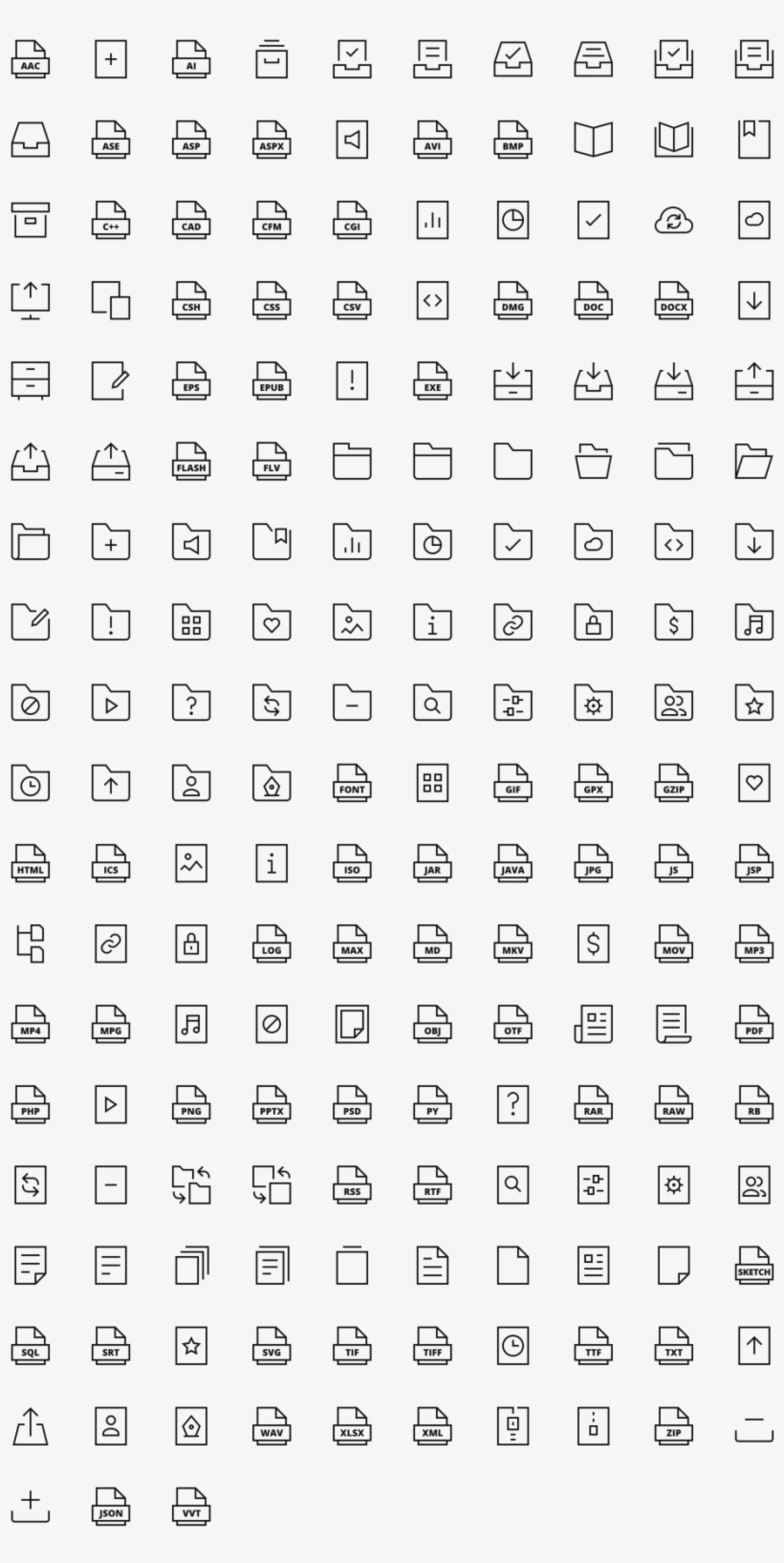 Files And Folder Icons - Free Transparent PNG Download - PNGkey