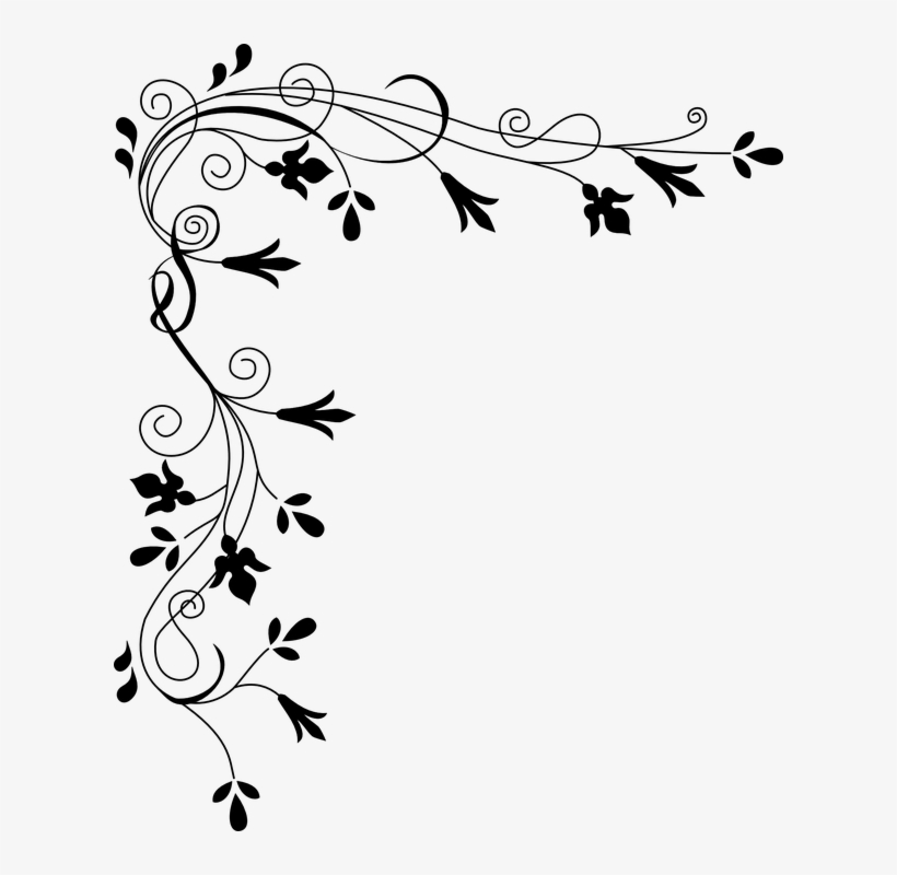 Vektor Bunga Png Hitam Putih - Free Transparent PNG Download - PNGkey