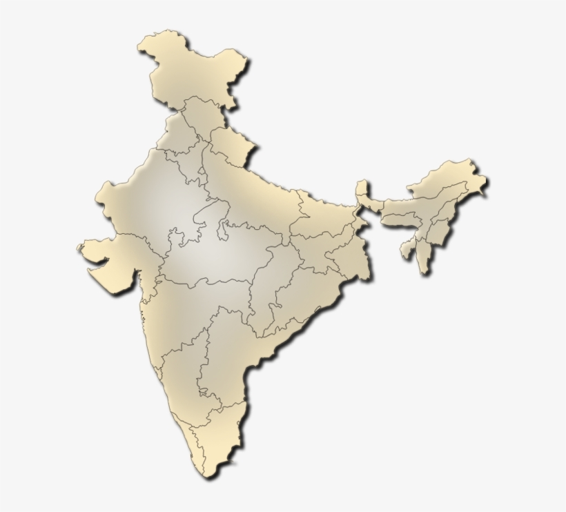 India Map Free Png Image States Of India Hd Transparent