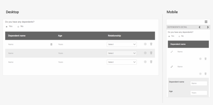 Dependents Information Fragment - Free Transparent PNG Download - PNGkey