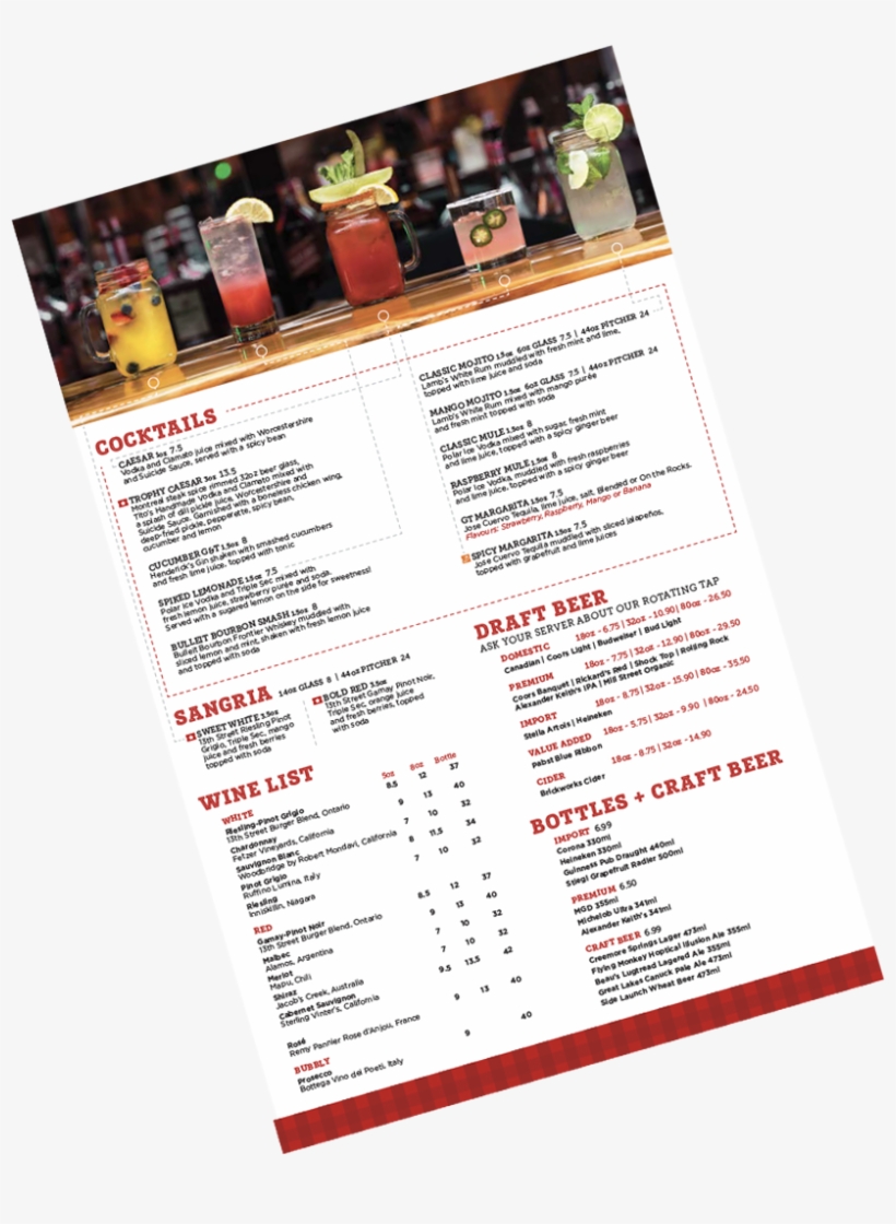 View The New Menu - Free Transparent PNG Download - PNGkey