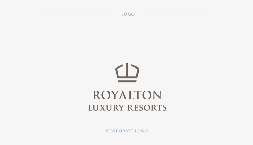 Modern Luxury Logo Royalton Luxury Resort Concept Branding - Royal ...