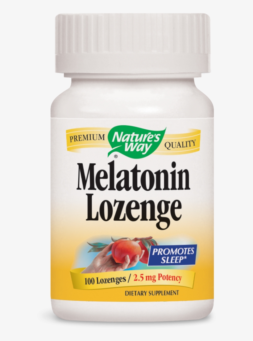 Nature's Way Melatonin Lozenge - Free Transparent PNG Download - PNGkey