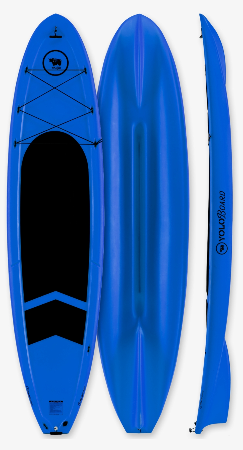 Yolo Yak Plastic Paddle Board 11'10" Cobalt Blue - Free Transparent PNG ...