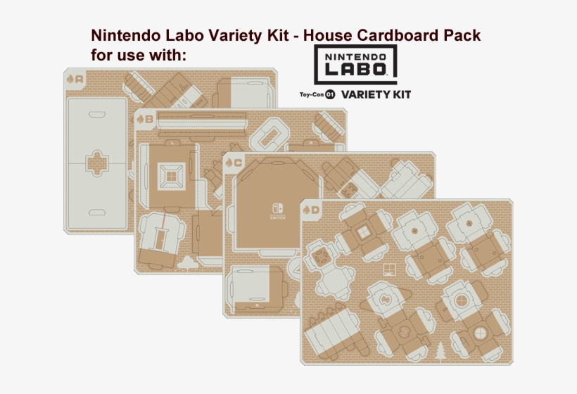 Nintendo Labo Variety Kit - Free Transparent PNG Download - PNGkey
