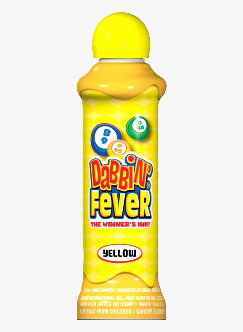 Yellow Dabbin' Fever Ink - Free Transparent PNG Download - PNGkey