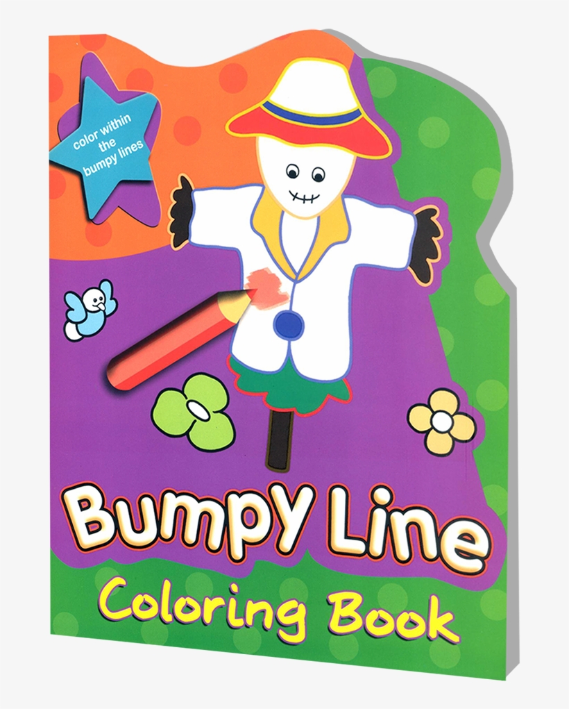 Picture Of Bumpy Line Coloring Book - Free Transparent PNG Download ...