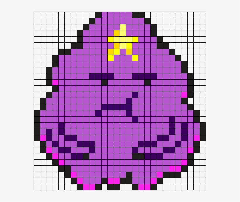Lumpy Space Princess Perler Bead Pattern / Bead Sprite - Free ...