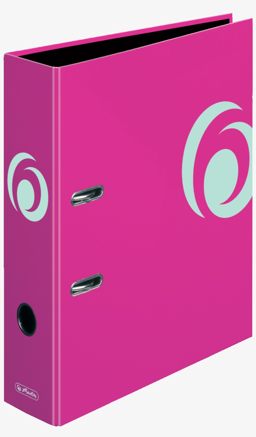 Lever Arch File A4 8cm Cool Pink Max - Free Transparent PNG Download ...