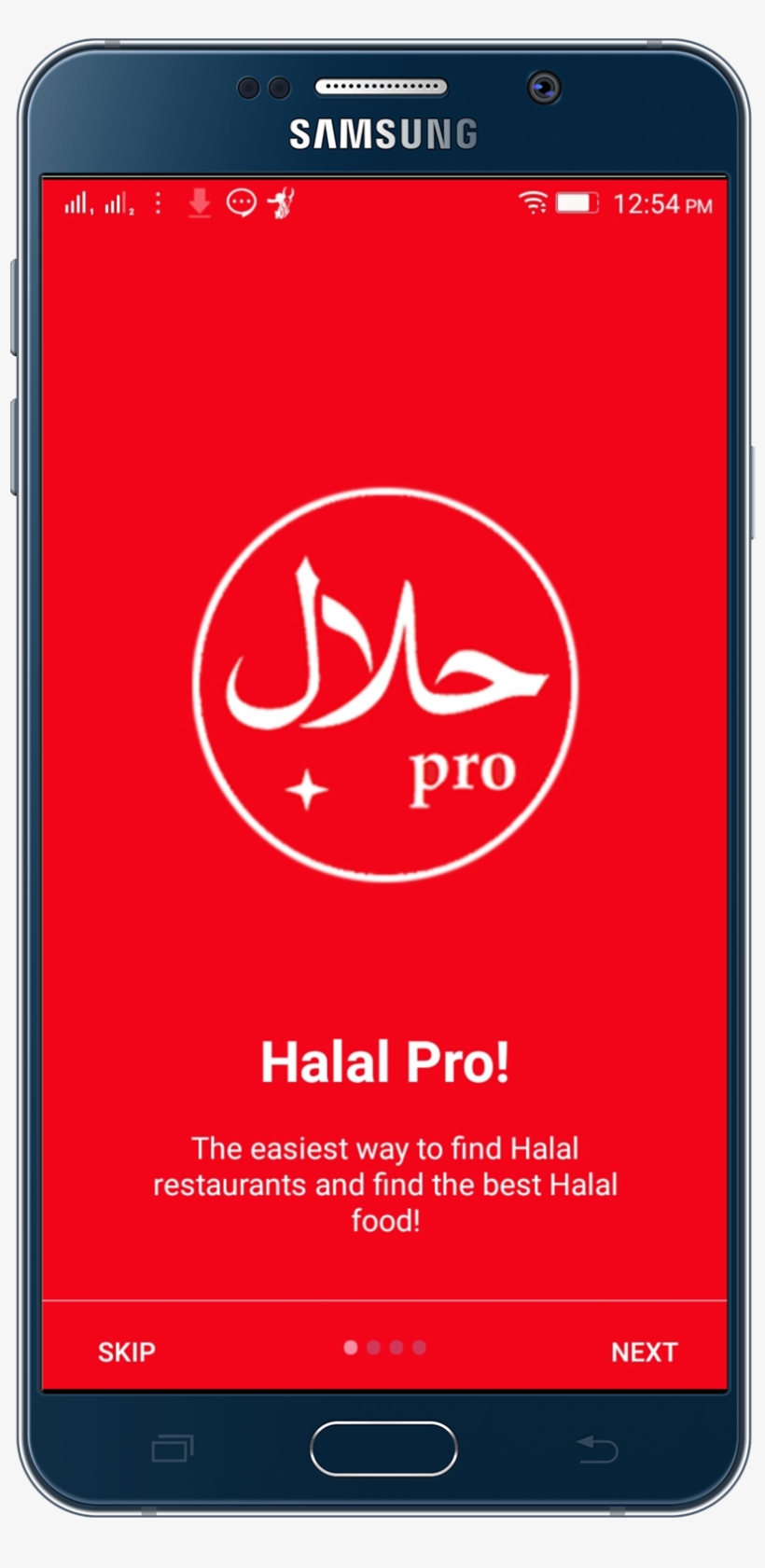 Halal Pro Halal Restaurants Android App Web Design - Free Transparent ...