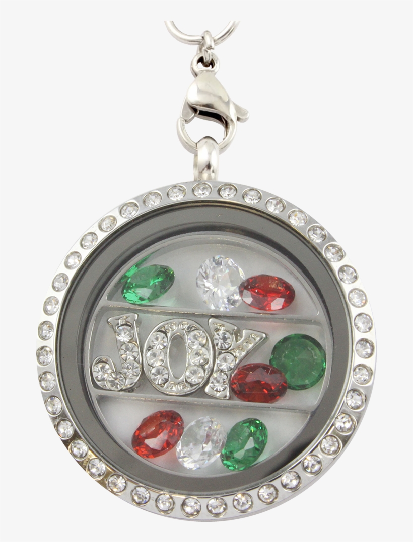 Christmas Joy Charm Necklace - Free Transparent PNG Download - PNGkey