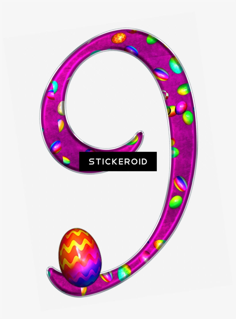 Easter Theme Number - Free Transparent PNG Download - PNGkey