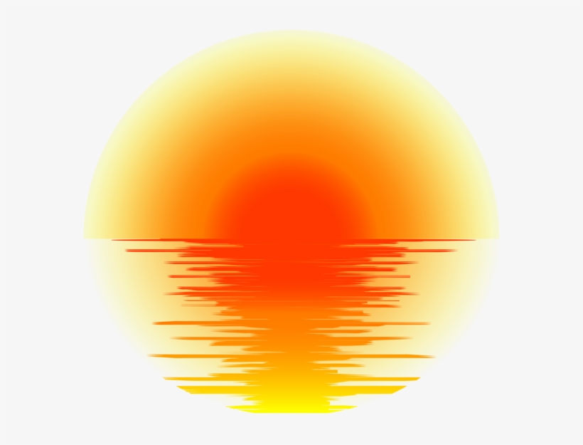 Sunset Effect Png Transparent Clip Art - Circle - Free Transparent PNG ...