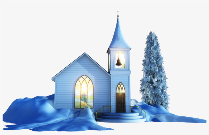 Church Clipart Winter - Free Transparent PNG Download - PNGkey