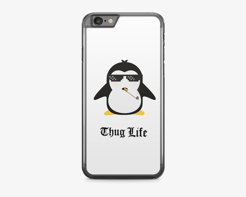 Apple Cases - Thug Life Penguin - Free Transparent PNG Download - PNGkey