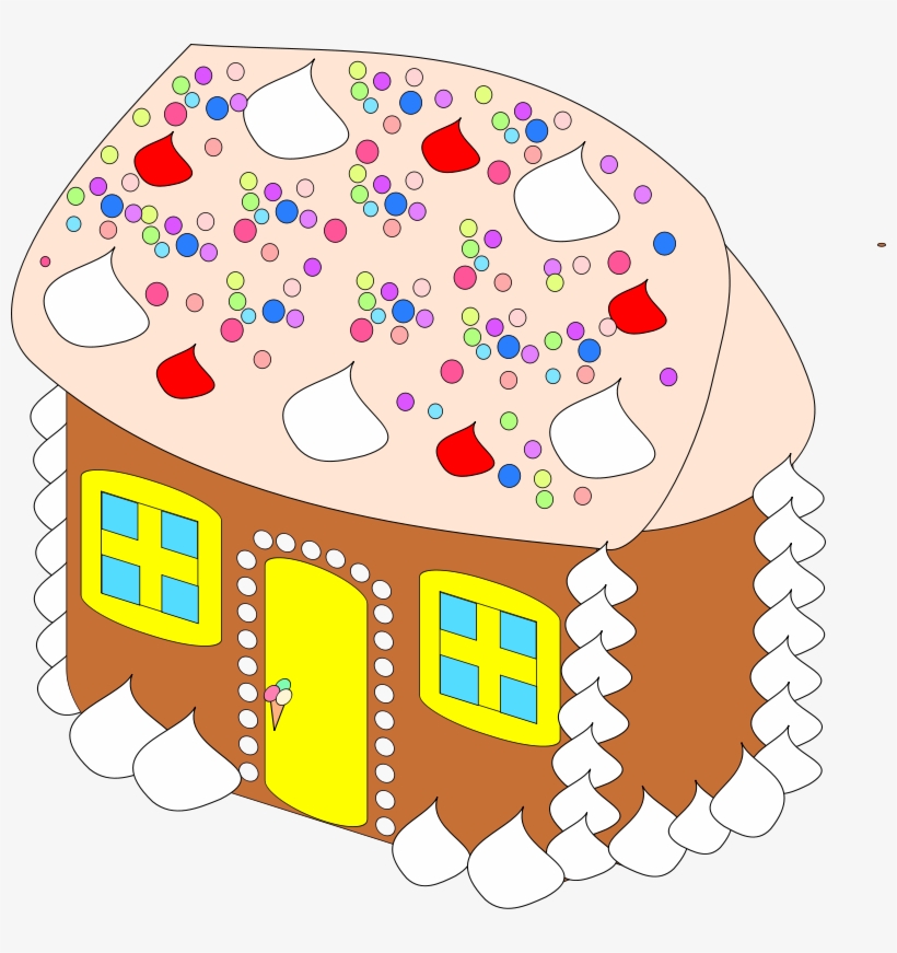 Cookie House Clipart Image