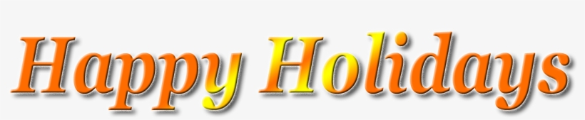 Happy Holidays Png Green For Kids - Happy Holidays Text - Free ...