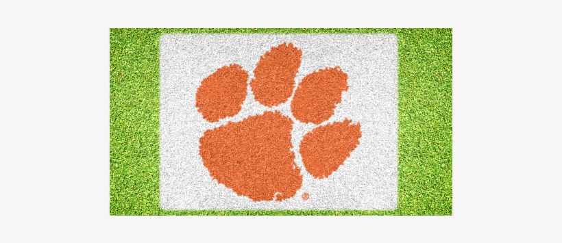 U-stencil Clemson Paw - Clemson Paw - Free Transparent PNG Download ...