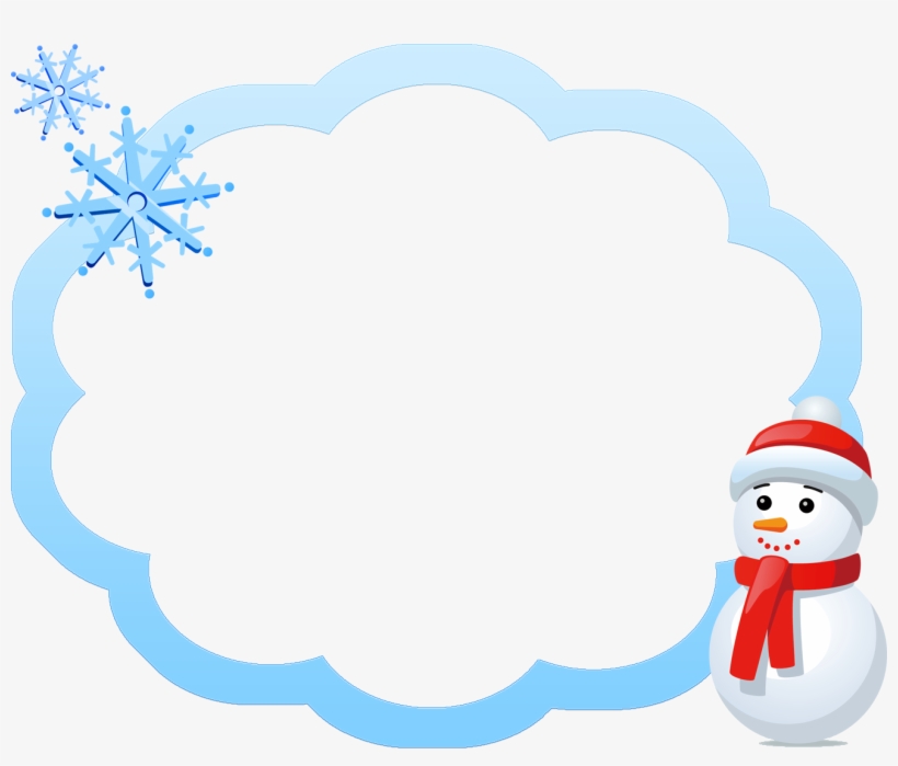 Snowflake Frame Transparent Download - Free Transparent PNG Download ...