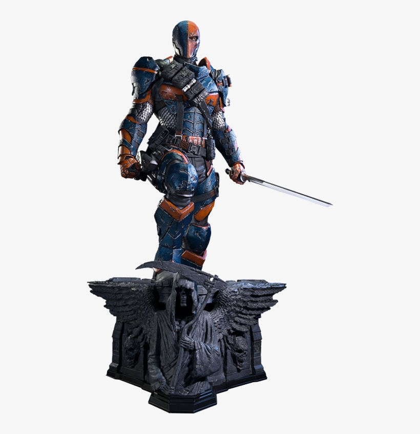 Deathstroke Png File - Batman Arkham Origins Deathstroke Statue - Free ...