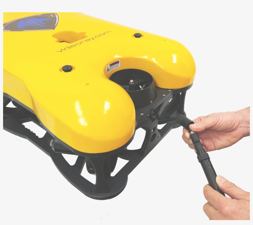 Connect The Male Rov Whip To The Female Tether And - Free Transparent ...