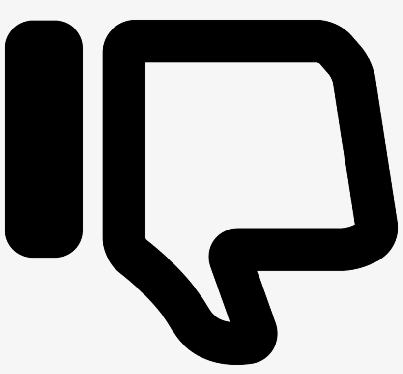 Thumb Down Symbol Comments - Free Transparent PNG Download - PNGkey