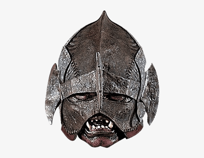 Lotr Deluxe Uruk-hai Mask - Free Transparent PNG Download - PNGkey