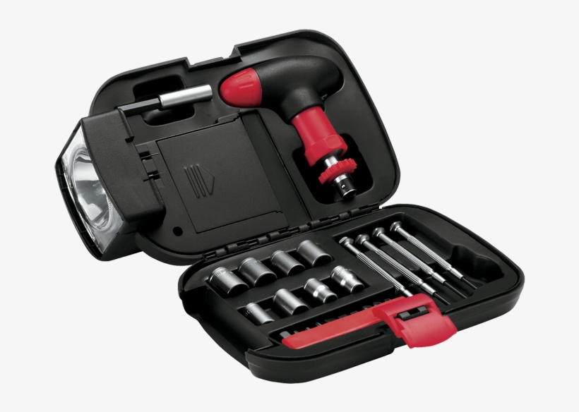 Picture Of Flashlight Toolbox Set - Free Transparent PNG Download - PNGkey