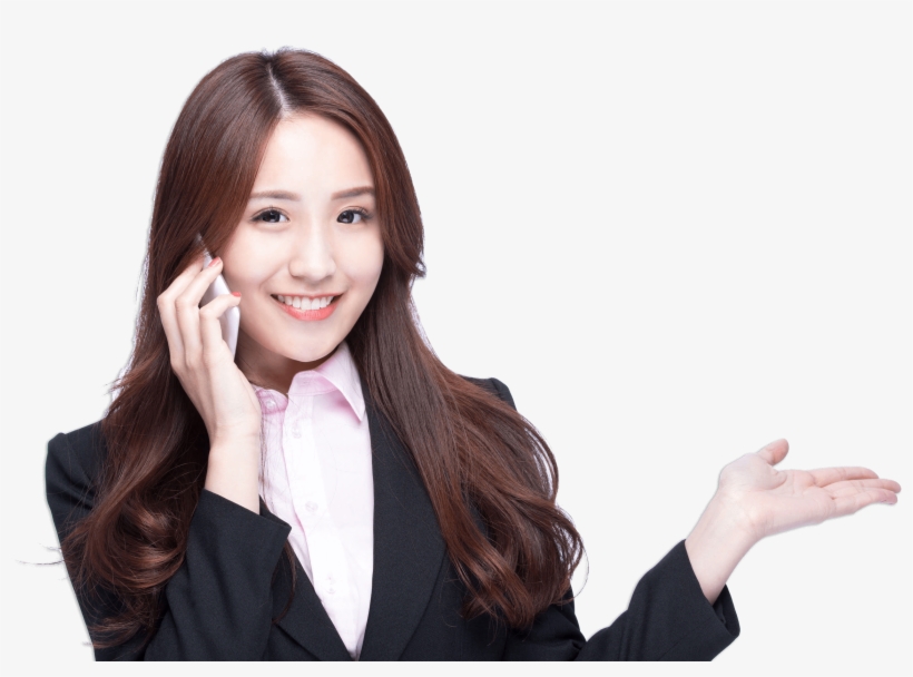 On Phone Pointing Left - Free Transparent PNG Download - PNGkey