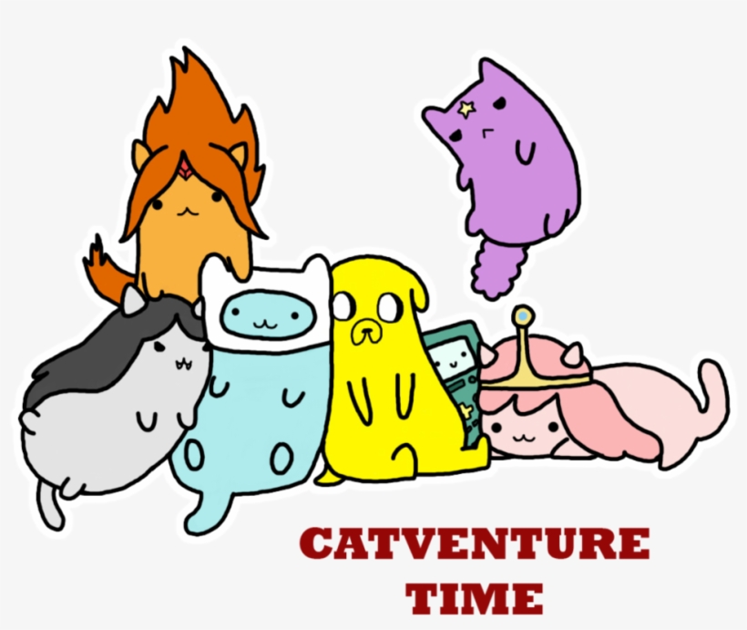 Adventure Time With Finn And Jake Images Catventure - Free Transparent ...