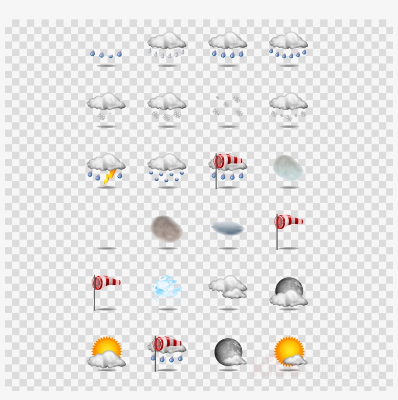 Weather Icons Png Transparent - Free Transparent PNG Download - PNGkey
