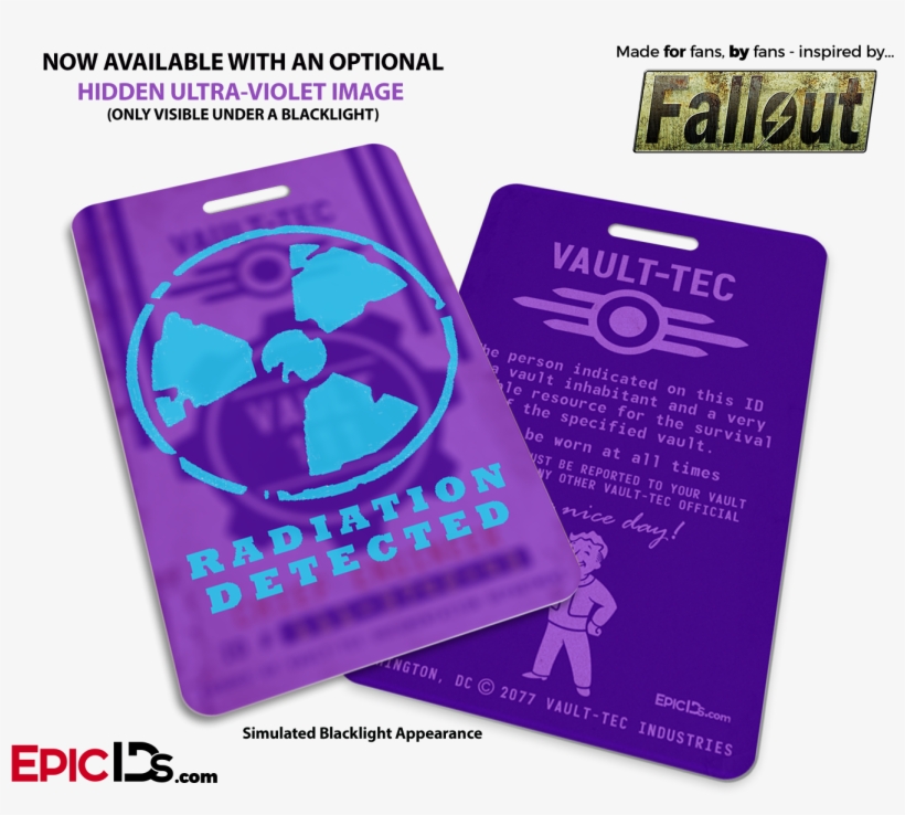 Overseer 'fallout' Cosplay Vault Id Badge [personalized] - Free ...
