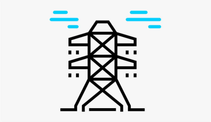 An Illustration Of Powerlines - Free Transparent PNG Download - PNGkey
