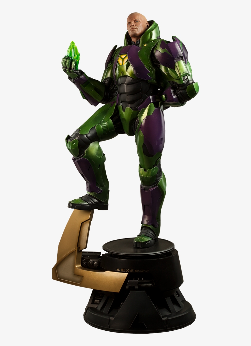 Lex Luthor Power Suit Statue - Sideshow Exclusive Lex Luthor - Free ...