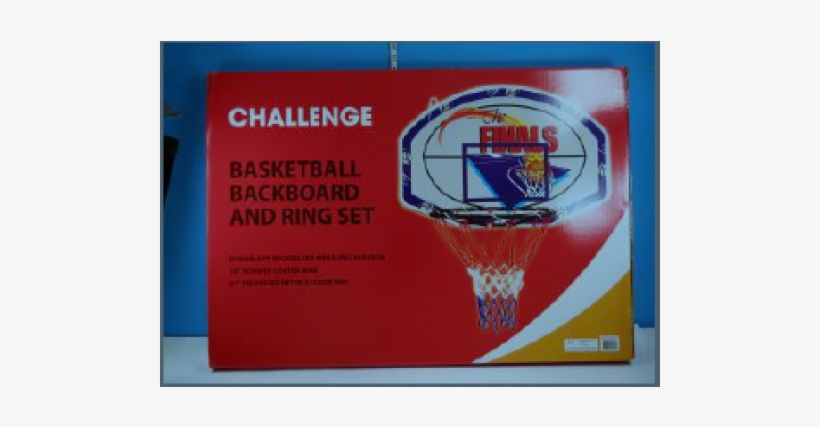 Basketball Ring & Backboard Set - Basketball - Free Transparent PNG ...