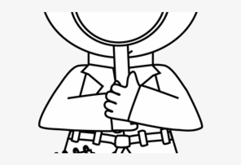 Detective With Magnifying Glass Clipart - Magnifying Glass Clip Art ...