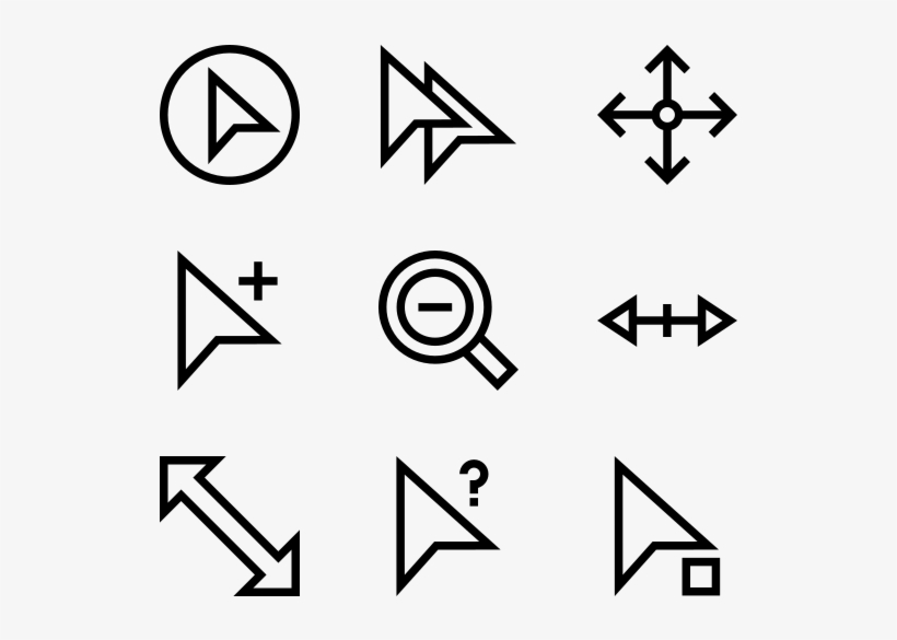 Selection And Cursors - Free Transparent PNG Download - PNGkey