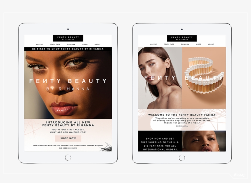 Fenty Still 2 Ipads - Free Transparent PNG Download - PNGkey