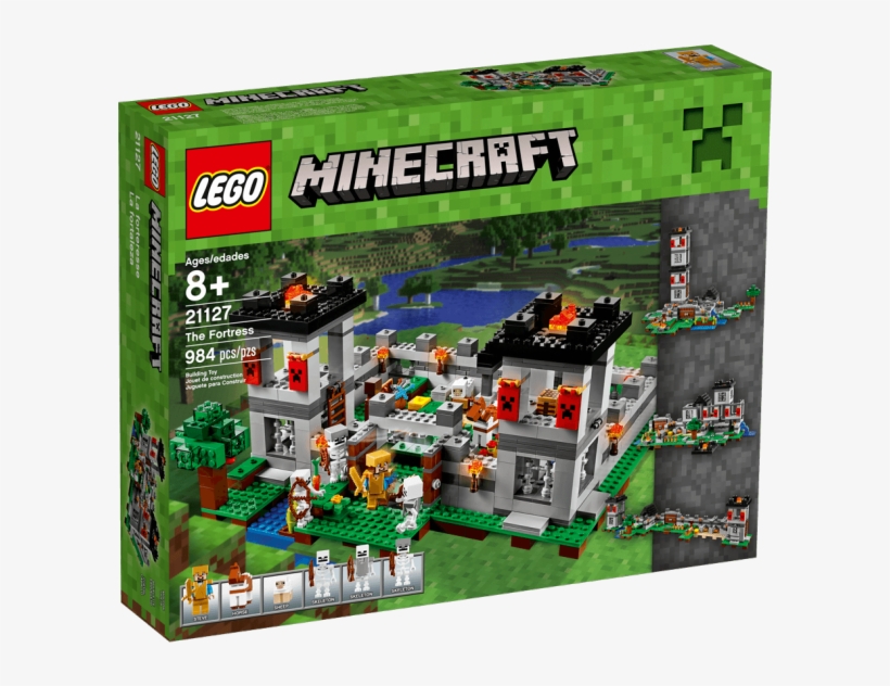 Lego Minecraft The Fortress 2016 - Free Transparent PNG Download - PNGkey